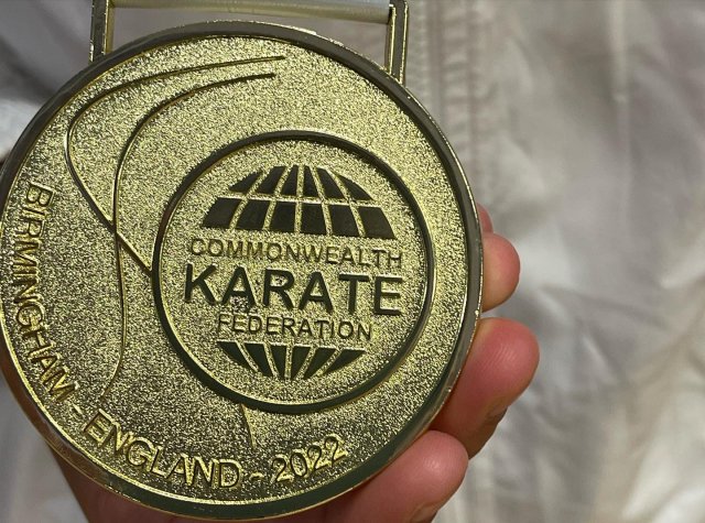 News - Carla Rudkin-Guillen Wins Gold at the Commonwealth Karate ...