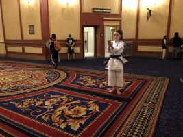 News - Carla competes in the USA Open - Freestyle Combat Karate